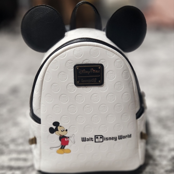 Disney | Bags | Disney Rare Loungefly Mickey Ears Backpack | Poshmark